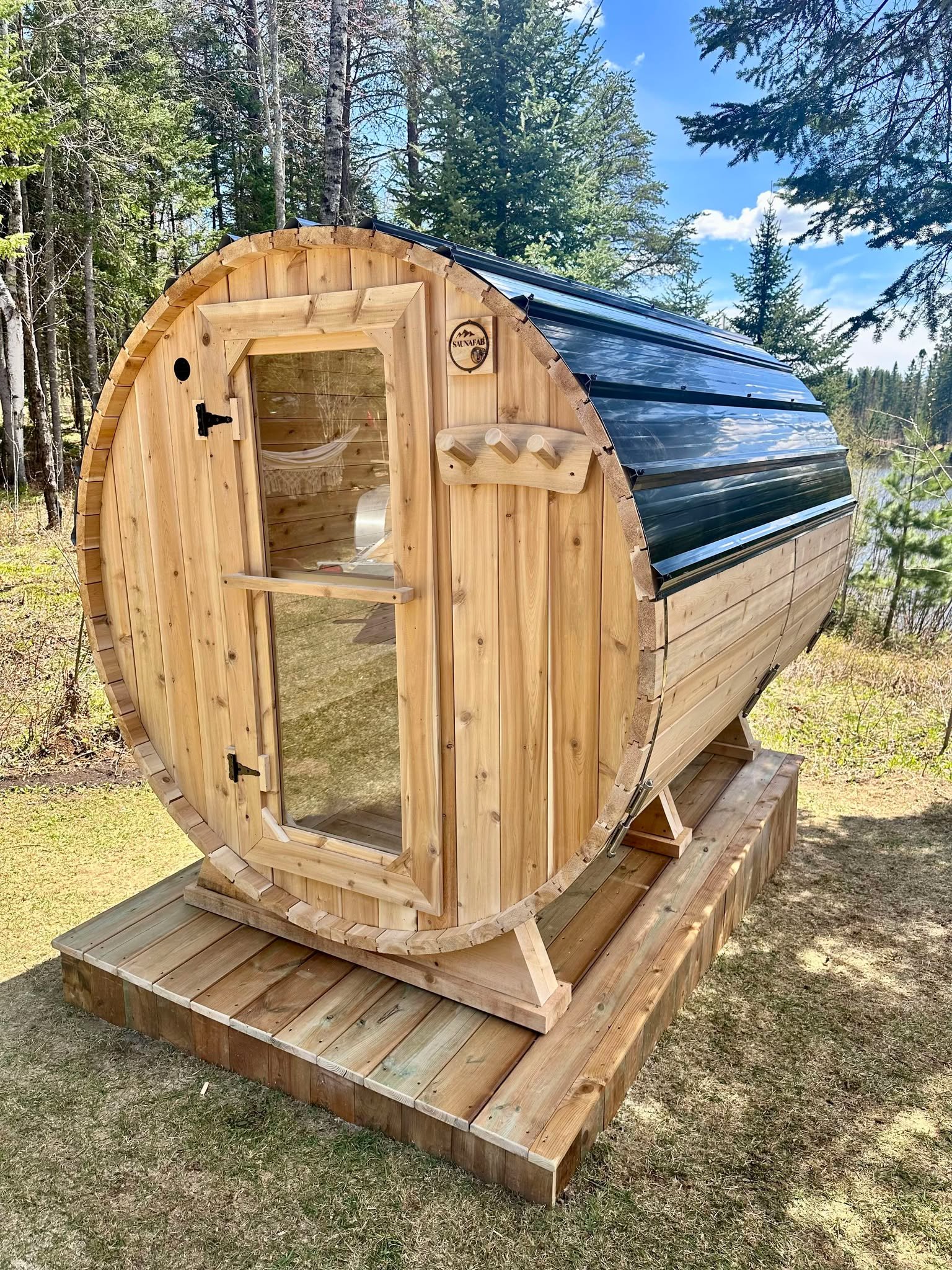 Nos saunas baril - SaunaFab - Saunas baril et bains froids