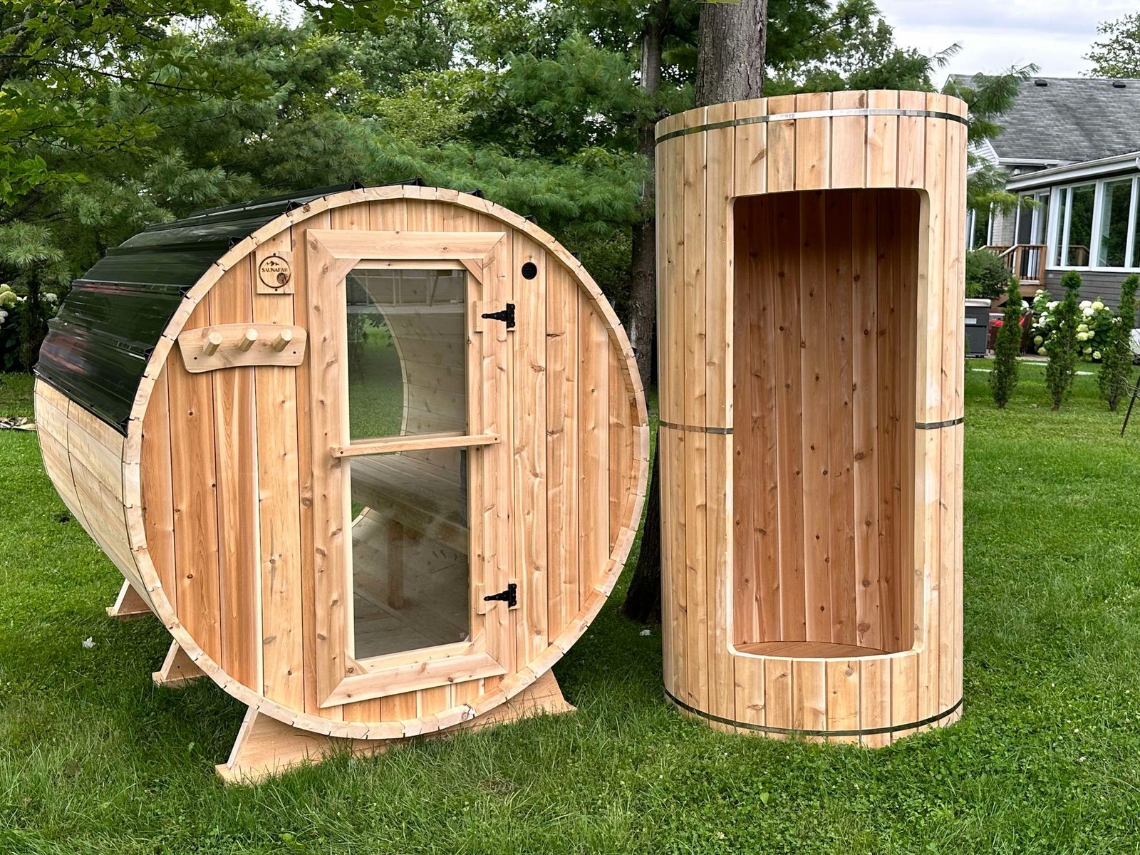 Saunas - SaunaFab - Saunas baril et bains froids